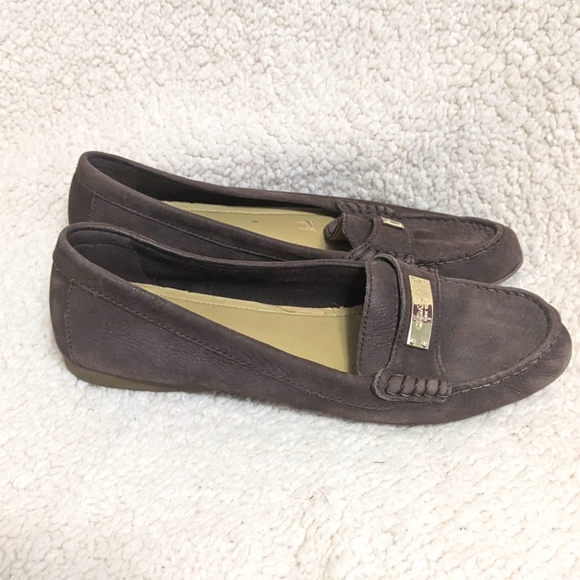 Coach | Shoes | Coach Fredrica Slip On Suede Loafers | Poshmark